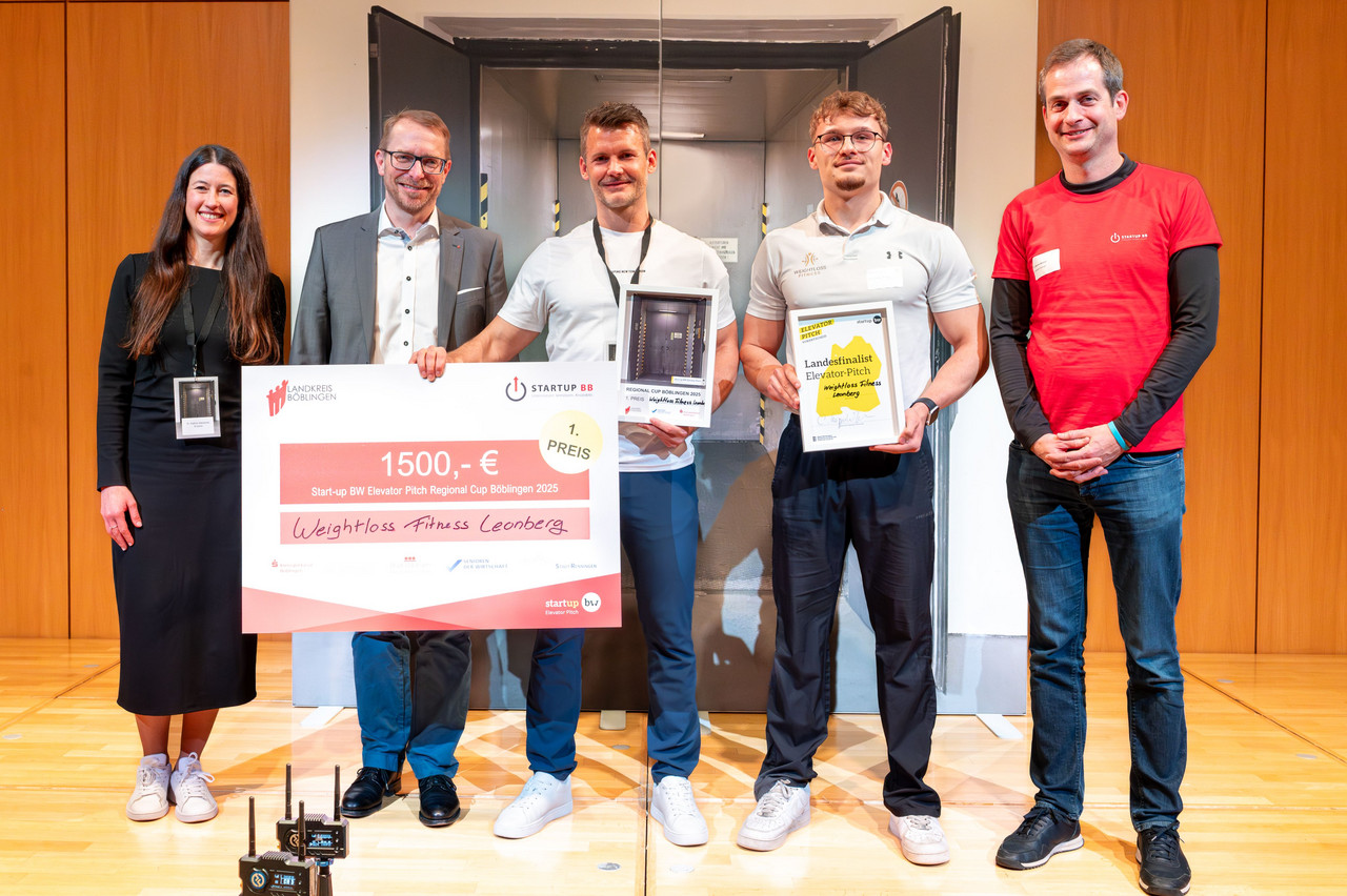 Weightloss Fitness im Finale des „Start-up BW Elevator Pitch 2025 ...